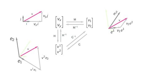 Linear Algebra Covariant And Contravariant Transformations