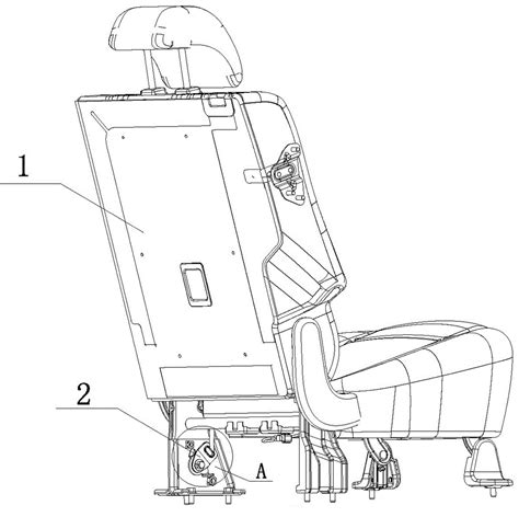 汽车座椅安全带带扣固定结构的制作方法