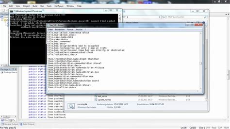 minecraft coder pack tutorial schmelzen youtube