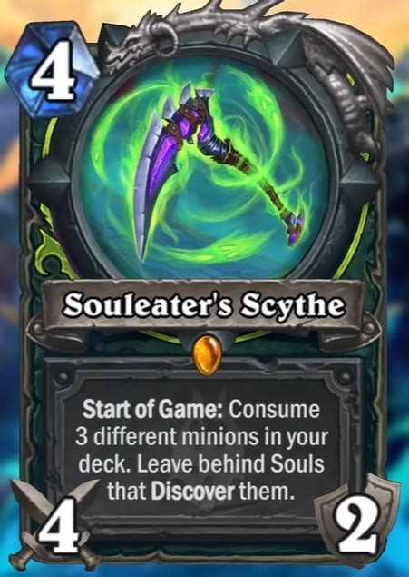 Hearthstone Top Decks💙 On Twitter New Demon Hunter Card From March Of The Lich King Revealed