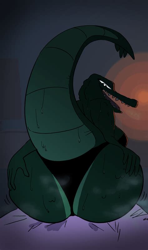 Rule 34 Absurd Res Alligator Alligatorid Anthro Ass Big Breasts
