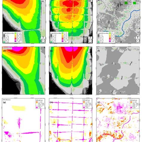 Ac Full Coverage Lidar Dtm And Df Interpolated Dtm From