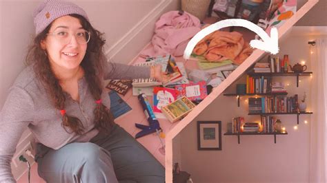 Building A Custom Bookshelf In My Bedroom YouTube