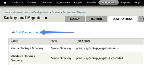 Backup To A Remote Ftp Using The Backup And Migrate Module Ivan Zugec