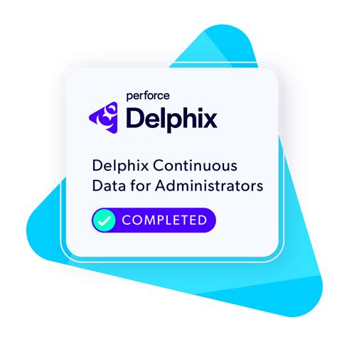 Delphix Continuous Data For Administrators Credly