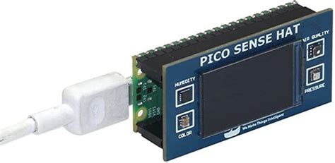 Raspberry Pi Pico Con Sensor Pico Sense Hat Multi Sensor Hu Envío Gratis