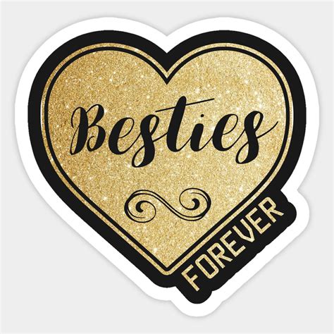Besties Forever Sticker Besties