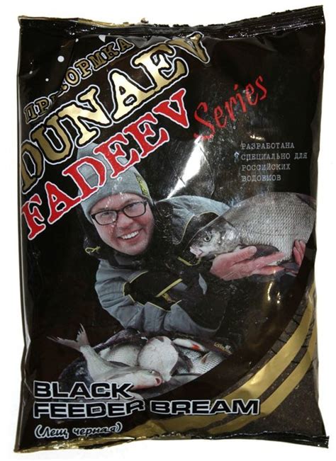 Прикормка Dunaev-Fadeev 1кг Лещ Черный - РыбачОК - Рыболовный интернет ...