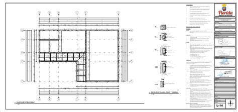 L 14 Planta De Estructuras Pdf Ingeniería Estructural