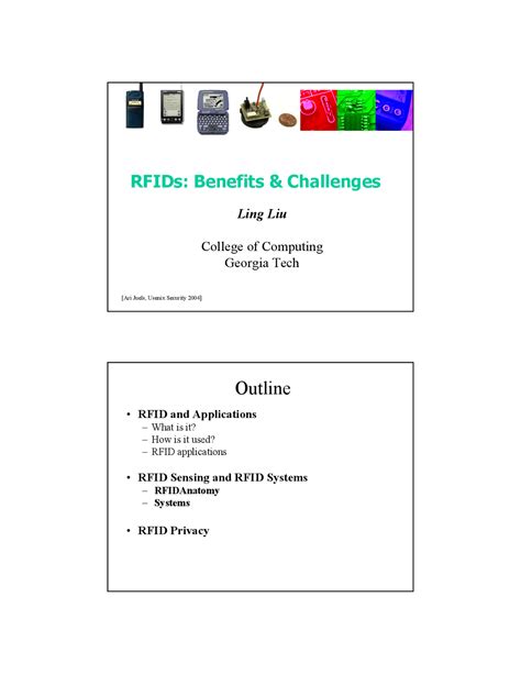 Rfids Benefits And Challenges Database Technologies Cs 4440 Docsity