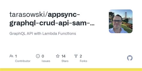 Github Tarasowskiappsync Graphql Crud Api Sam Template Graphql Api