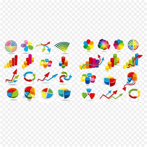各种常用立体数据图矢量素材PNG图片素材下载 图片编号9108046 PNG素材网