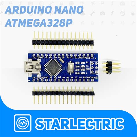 Jual Nano V3 0 Arduino Nano Complatible Atmega328p Shopee Indonesia