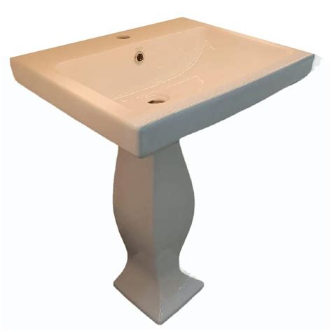 Rectangular Pedestal Ceramic Wash Basin At ₹ 1500piece Ceramic One