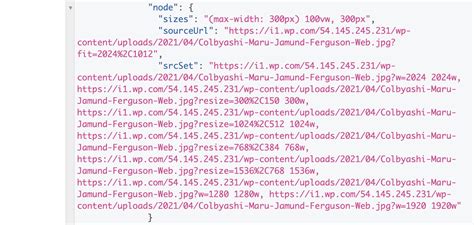 sizes attribute wrong · issue 871 · wp graphql wp graphql · github