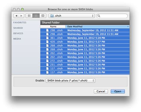 how to manually submit your saved shsh blobs to cydia mac iclarified