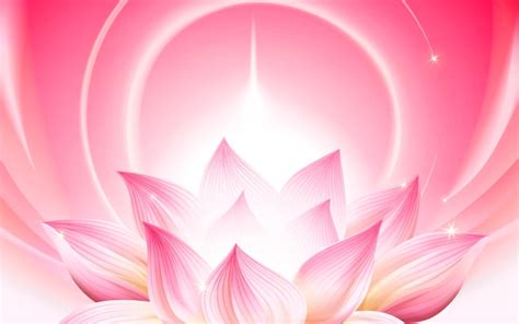 Premium Vector Lightful Lotus Background