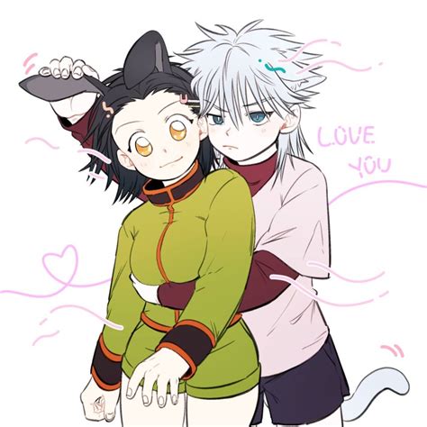 Fem Killua And Gon Hunter X Hunter Rwholesomeyuri