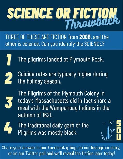 The Skeptics Guide To The Universe ⚛️ On Twitter Fiction Or Science