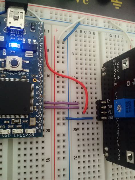 Parallax X Band Motion Detector Mbed