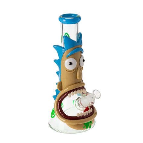 Blue Dude 12 Cartoon Glass Beaker Bong Smoking Outlet