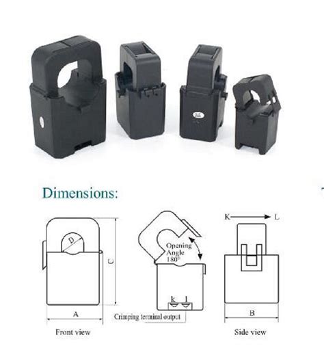 24mm Hole Diameter 250a 5a Single Phase Split Core Current Transformer China Wholesale Current