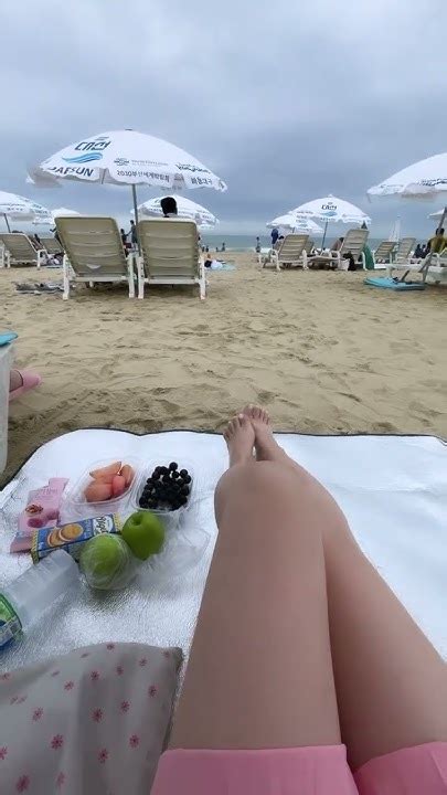 Самый знаменитый пляж в Ю Корее жизньвкорее Youtube