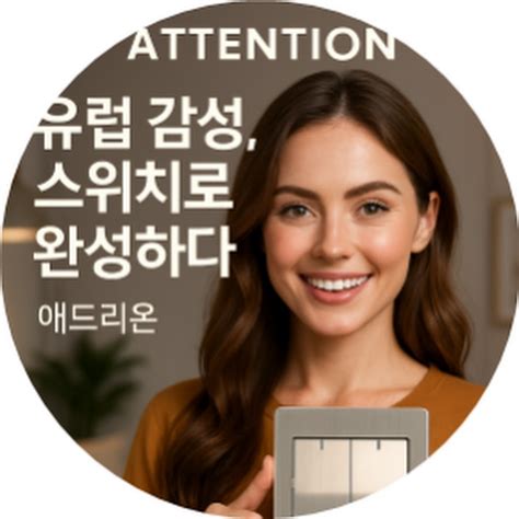 애드리온 유럽형스위치 Youtube