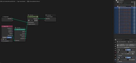 geometry nodes how to transfer correctly color attribute from an
