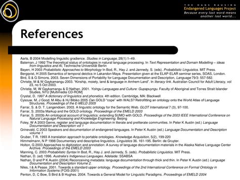 Ppt Towards Portability And Interoperability For Linguistic Annotation And Language Specific