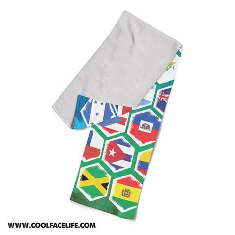 Unity All Caribbean Flag Face Bandana Cool Face Soca Flag Mask Bandanas