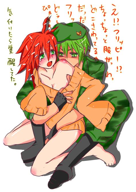 Rule 34 Flaky Htf Flippy Htf Green Hair Happy Tree Friends Tagme 1019927