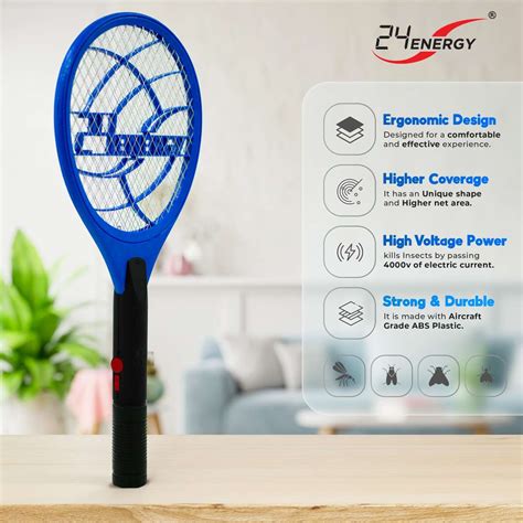 Rechargeble Durable Mosquito Killer Bat En 250 Ms Electric Insect
