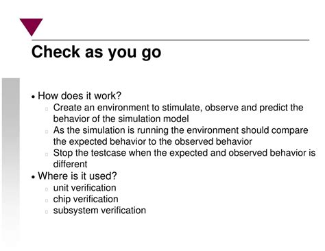Ppt Methods For Checking Simulation Correctness Powerpoint