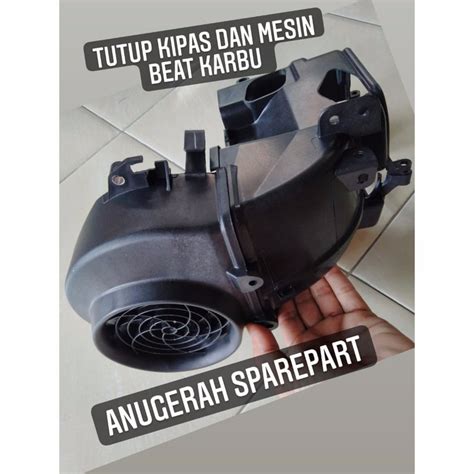 Jual Cover Tutup Pelindung Mesin Tutup Kipas Set Honda Beat Scoopy Karbu Ori Shopee Indonesia