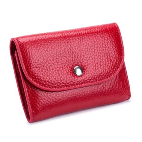 Women Casual Simple Leather Wallet Female Short Small Wallets Zipper