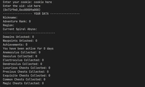 GitHub Nota30 Genshingo A Simple Wrapper To Fetch User Data From Genshin Impact