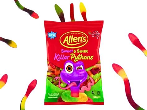 Allens Lollies Return With New Killer Python Flavors Servopro