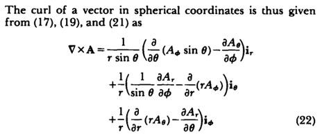 Multivariable Calculus Del Operator Nabla In Spherical Co