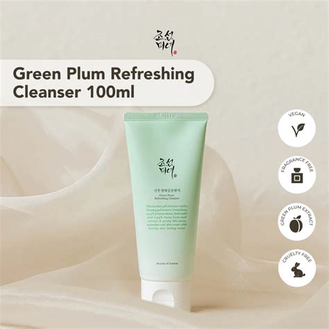 Jual Beauty Of Joseon Green Plum Refreshing Cleanser 100ml Shopee