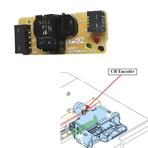 Gc Original Board Assyencoder For Epson L8050 2175809 Garg Computers