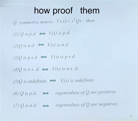 Solved How Proof Them V X XTQx Q Then Symmetric Matrix 1 Chegg Com