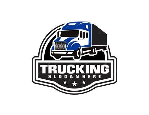 Premium Vector Trucking Logo Template