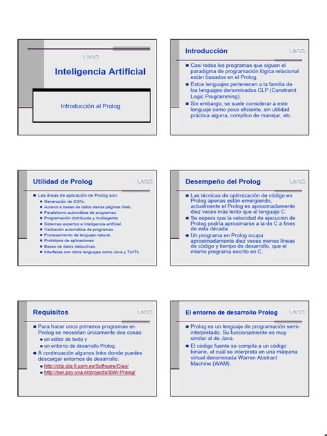 Introducción Al Prolog Pdf Programa De Computadora Programación