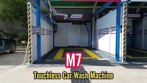 Sino Star M7 Touchless Contactless Brushless Carwash 360 Automatic Car Wash Touch Free With Air