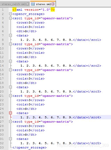 Opencv：xml文件中数据的写入和读取opencv 写入mat到xml Csdn博客