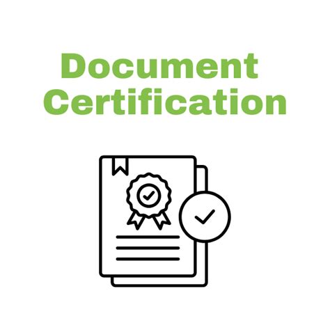 Document Certification Gb Marketing Online