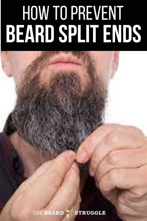 Beard Split Ends How To Identify Treat And Prevent Them In Beard Beard And Mustache