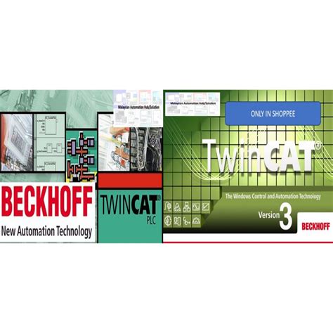 Twincat 2 Or 31 Beckhoff Plc Programming Software Shopee Malaysia