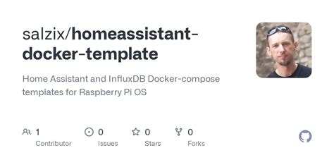 Github Salzixhomeassistant Docker Template Home Assistant And